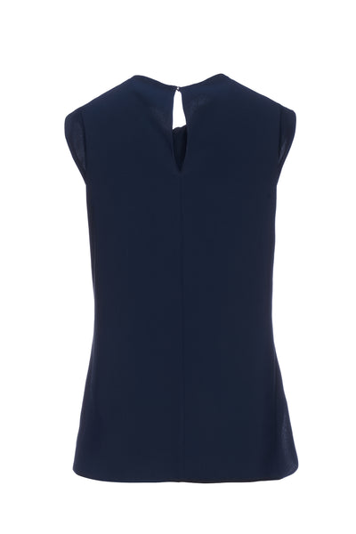 Charlotte Brody Sleeveless Ginger Blouse - Navy
