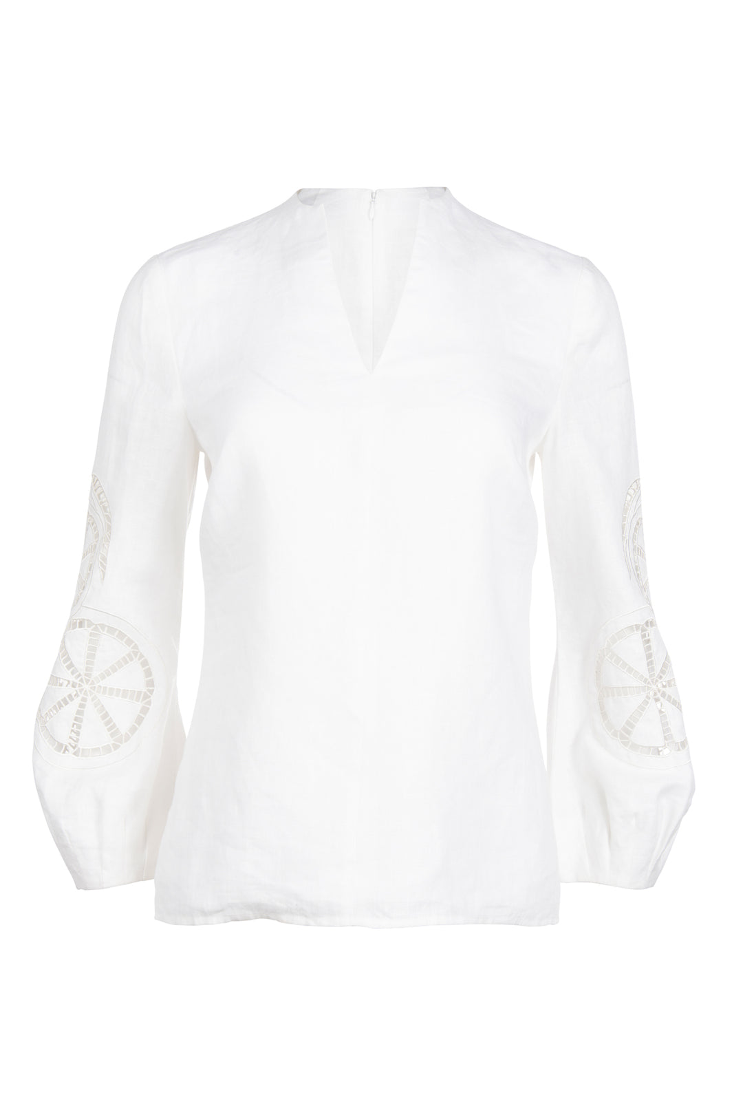 Valencia Blouse -Cloud – Charlotte Brody