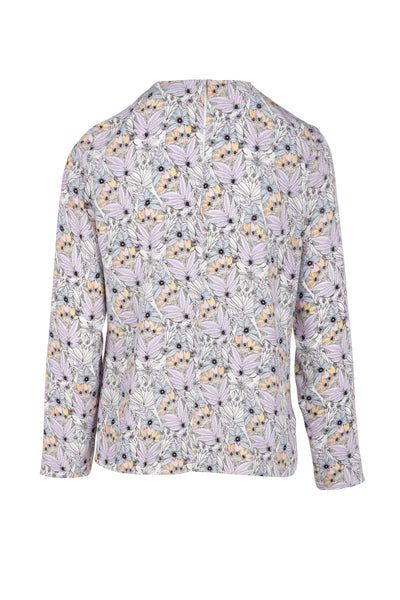 Ginger Blouse - Lilac Paisley – Charlotte Brody